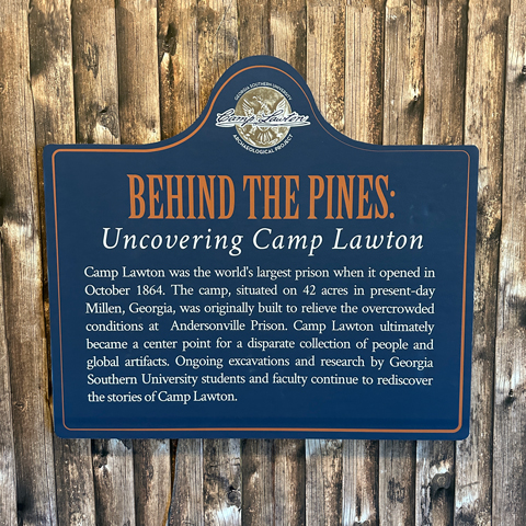 Camp Lawton Museum on Main Exhibit - Visit Statesboro